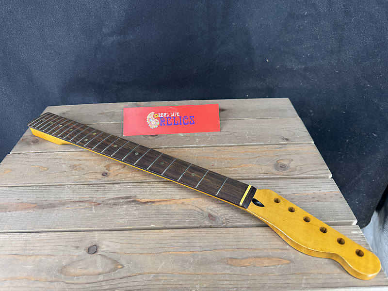 Real Life Relics Curly Flame Maple Rosewood Telecaster® | Reverb UK