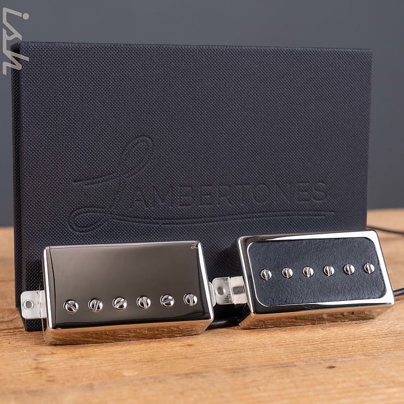 Lambertones V90 Humbucker Pickups Nickel | Reverb