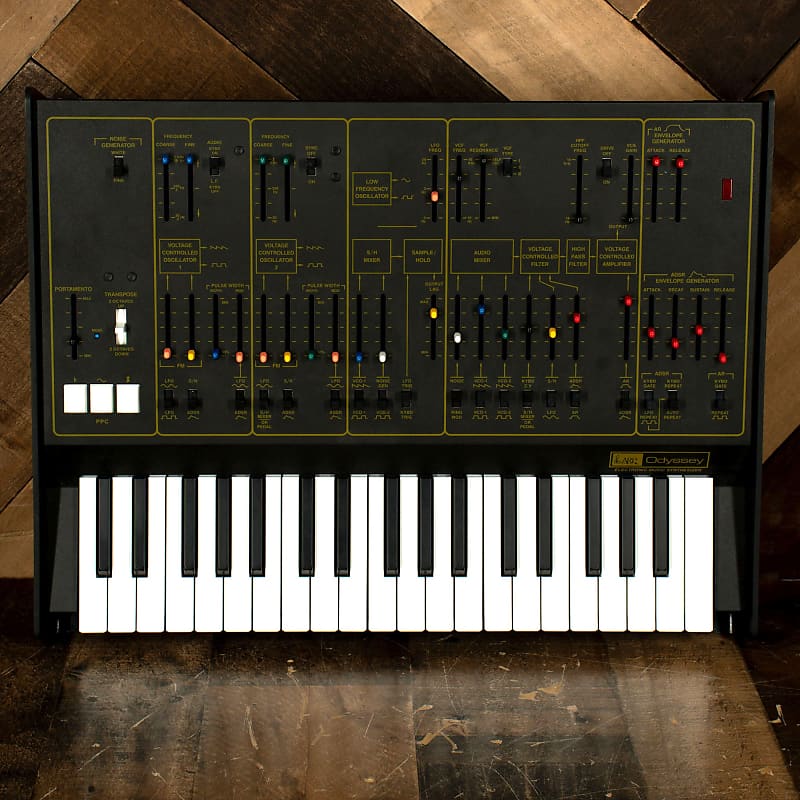 Korg Arp Odyssey Rev2 Duophonic Analog Synthesizer Used Reverb