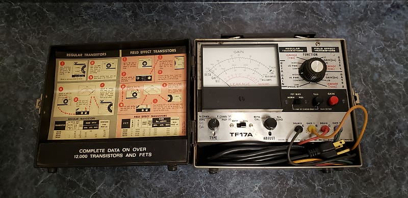 Vintage Sencore TF17A Transistor Fet Tester | Reverb