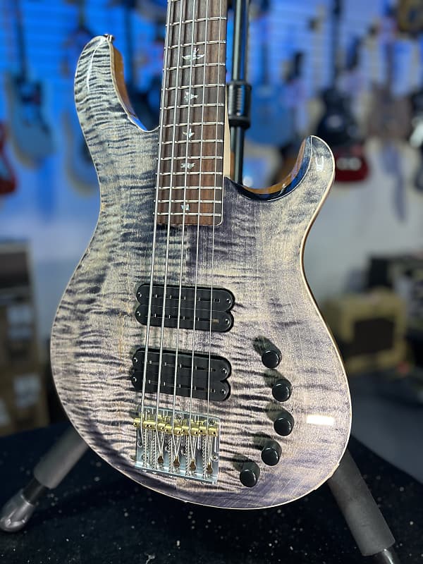 New 2024 PRS Grainger 5 String Bass - Charcoal, w/ PRS Case, | Reverb