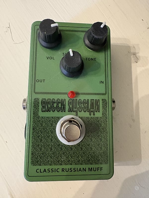 Big Knob Pedals Green Russian Sovtek Fuzz 2010s | Reverb