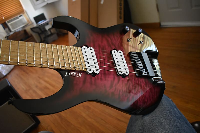 Kiesel Crescent Chris Letchford 7 string, CL7, High | Reverb Australia