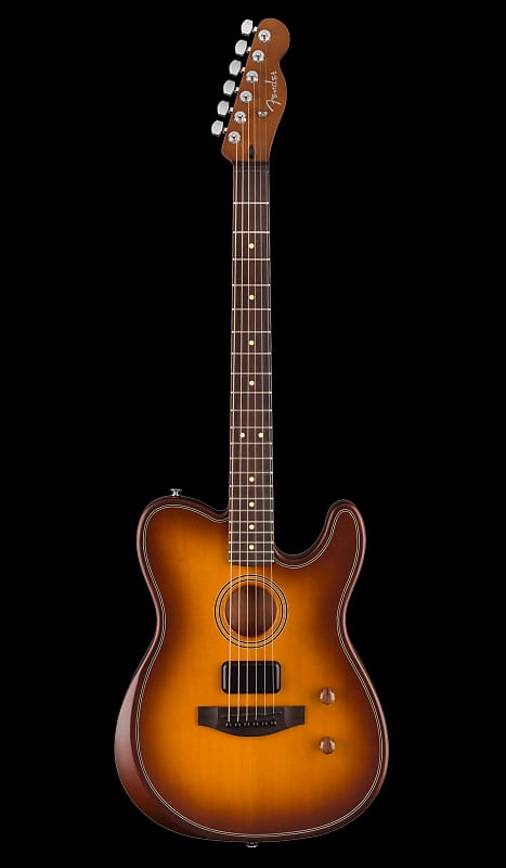 Fender Acoustasonic Standard Telecaster - Honey Burst | Reverb