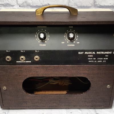 Vintage 1960's Kay - Model 703 - Guitar Tube Amplifier - | Reverb
