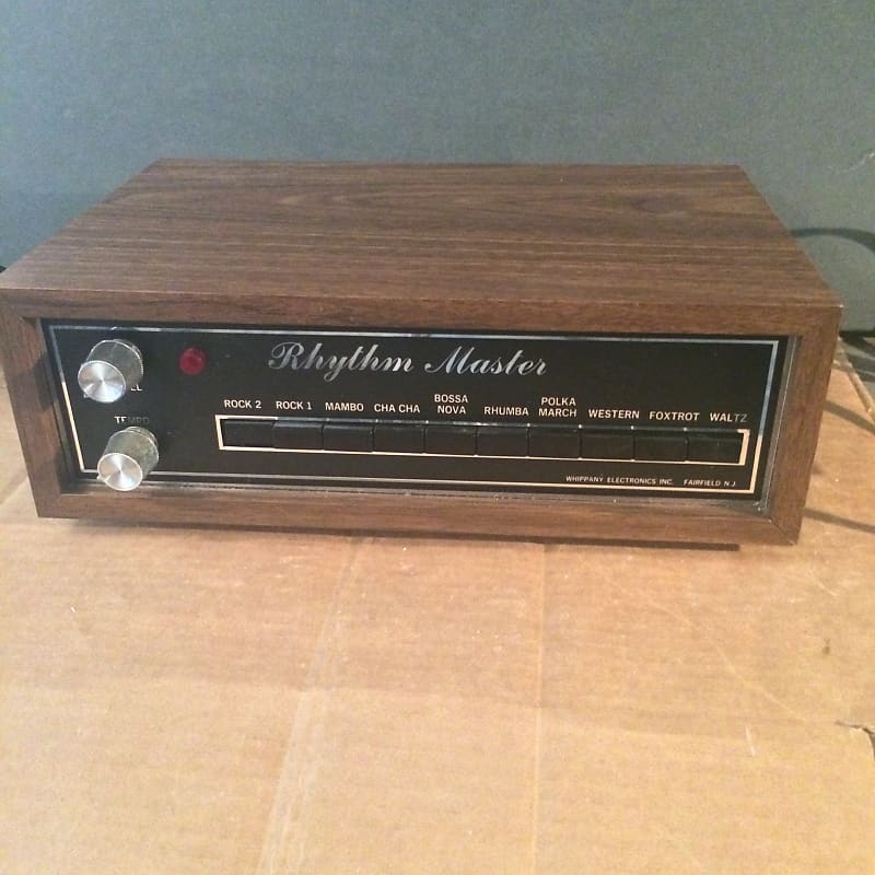 Whippany Electronics Rhythm Master 1960's Drum Machine | Reverb