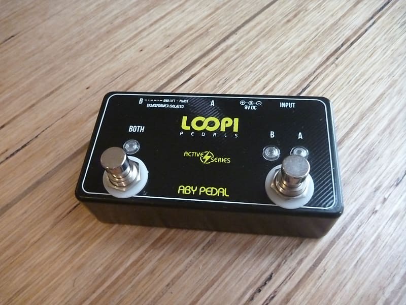 Loopi Active ABY Pedal switcher 9VDC | Reverb