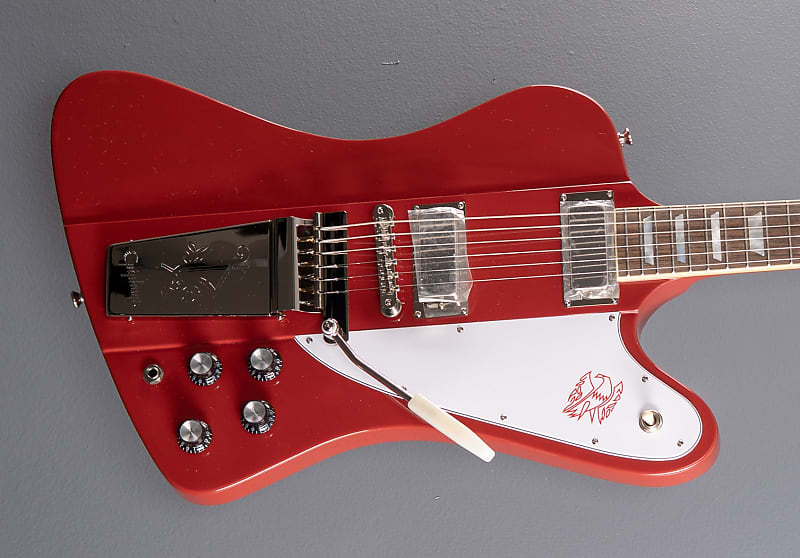 Epiphone 1963 Firebird V Maestro Vibrola - Ember Red | Reverb