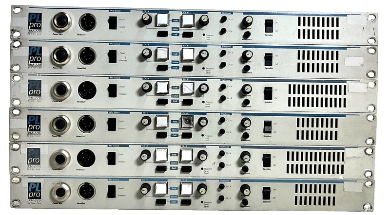 (1) Clear-com PL Pro RM-220 2 Channel Remote Station -THS | Reverb