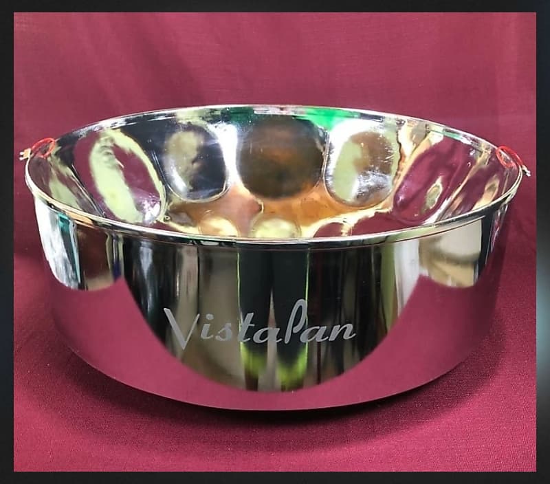 Vista Pan Chrome Low C Lead Steel Pan (Steel Drum) 2024 - | Reverb