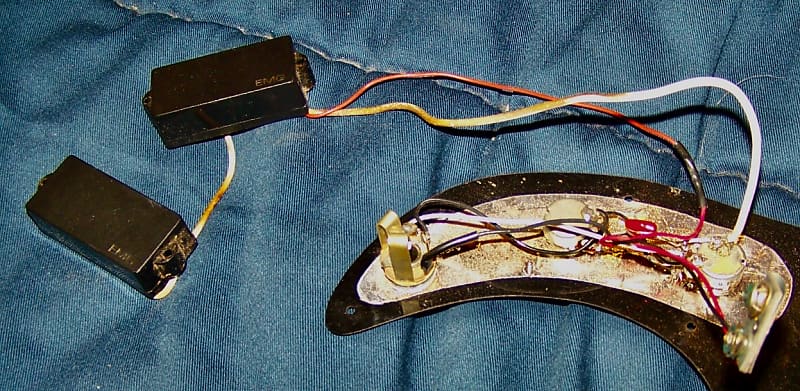 Used EMG P Bass Active Pickups & Electronics | Reverb
