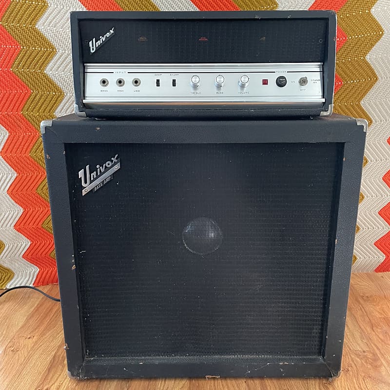 Univox Tube Head and 15” Speaker Cabinet! - 1970’s Made in | Reverb