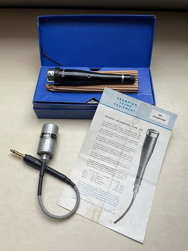 Vintage Grampian DP4/H Mic and G16 Matching Unit + Original | Reverb