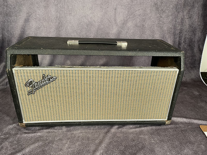 Fender Bandmaster Blackface Head Cabinet 1964-1966 Black | Reverb