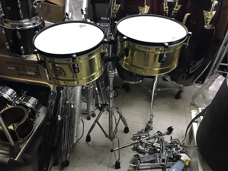 PEARL TIMBALES ELITE Bronze | Reverb