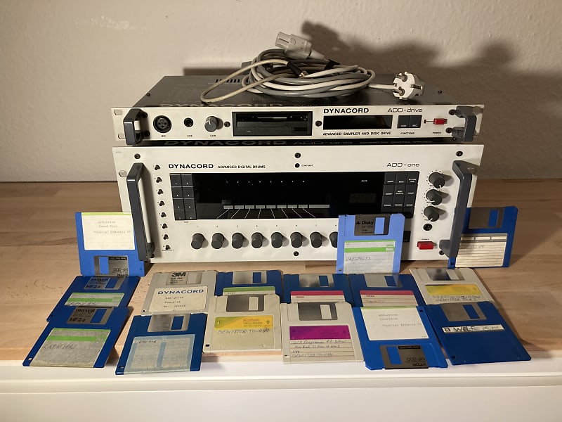 Dynacord Add One And Add Drive 1980ies 12 Bit Drum Reverb Canada