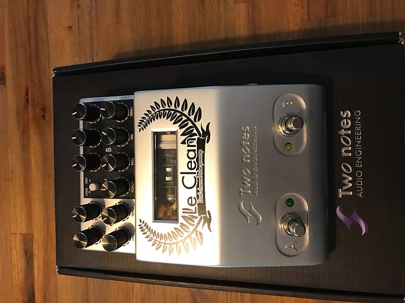 Two Notes Le Clean Dual Channel Tube Preamp | Reverb