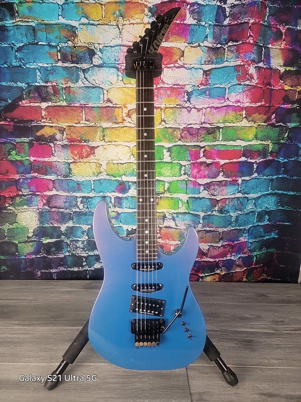 Kramer Pacer 1986 - Flip flop blue metallic | Reverb