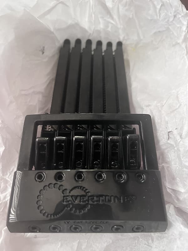 Evertune F model bridge 2023 - Black | Reverb