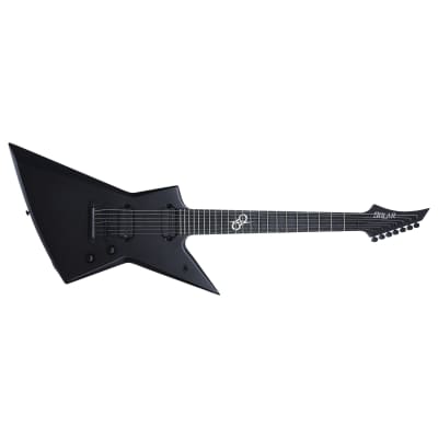 Solar E2.7C Matte Black 7 String Electric Guitar | Reverb