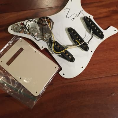 Genuine Fender Strat Standard Pickups Assembly White | Reverb