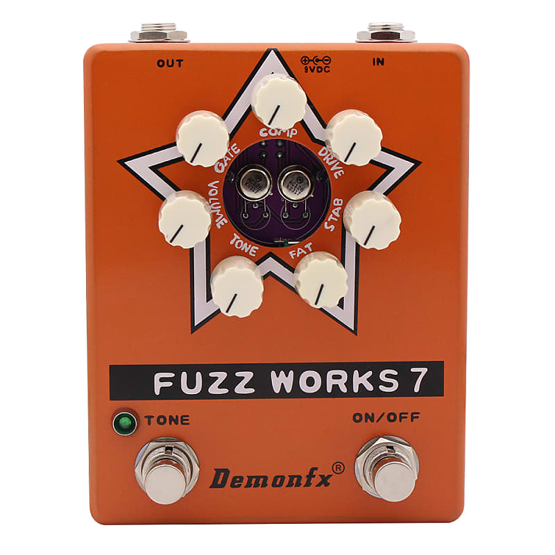 DemonFX Fuzz Works 7 Guitar / Bass Fuzz Pedal Demon Fx | Reverb Canada