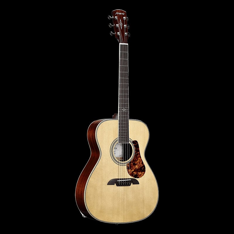 Alvarez MF60 Herringbone Sold Wood Folk/OM-Style Acoustic | Reverb