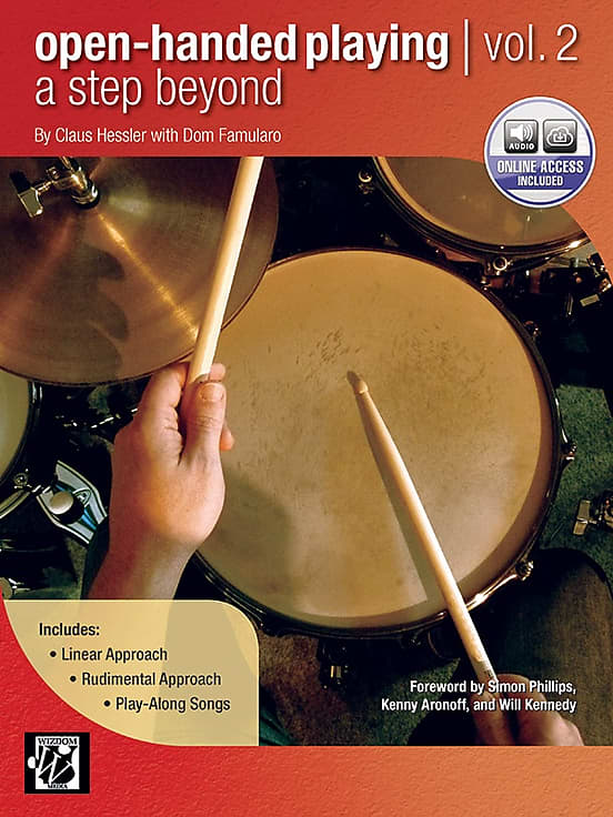 Open Handed Playing Book Vol 2 w/CD | Reverb