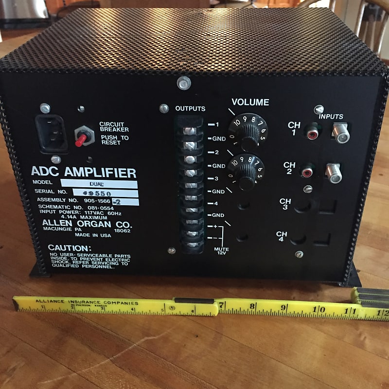 Allen Organ 2-channel Amplifier | Reverb