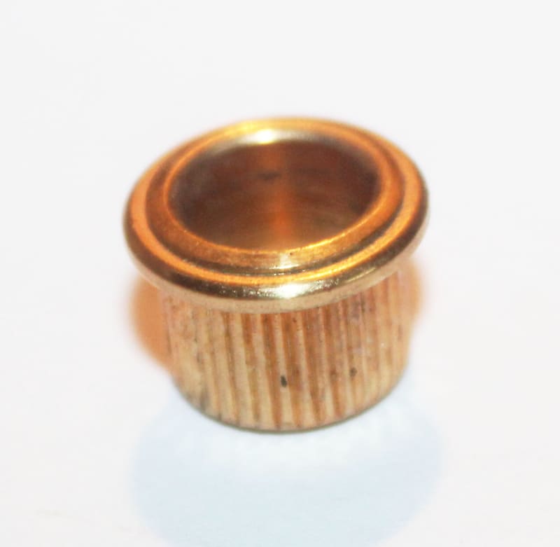 Vintage 1963 Gibson Firebird Tuner Ferrule Banjo Bushing Gold | Reverb