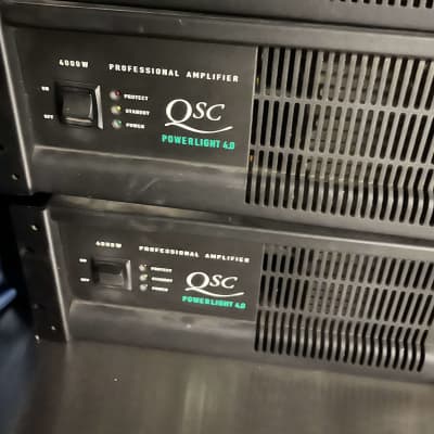QSC Powerlight 4.0 Power Amp, 4,000 watt | Reverb