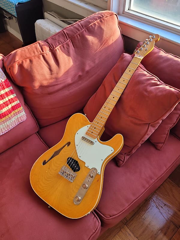 Custom Telecaster Thinline - Warmoth/MJT Nitro - Lambertones | Reverb