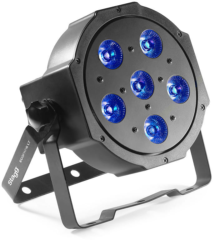 STAGG USA 6x12w RGBWA LED Light Theme: Lightweight, | Reverb