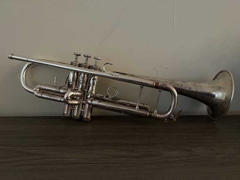 S. E. Shires Model A Silver Plated Bb Trumpet - Trumpet only | Reverb