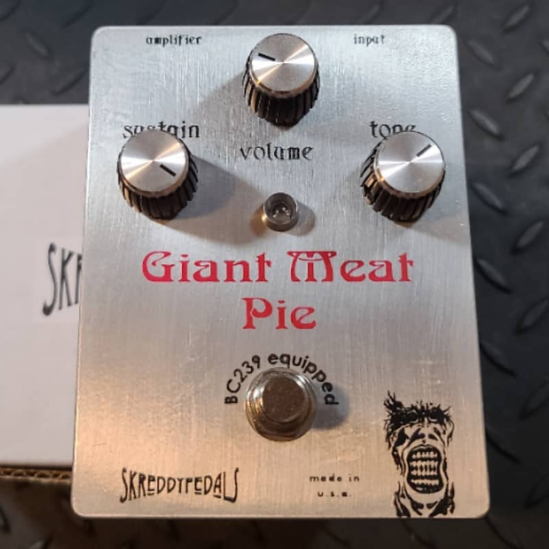 Skreddy Giant Meat Pie BC239 Fuzz Ram's Head Big Muff Variant | Reverb