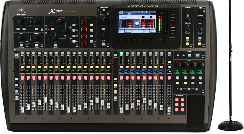Behringer X32 40-channel Digital Mixer Bundle with On-Stage | Reverb