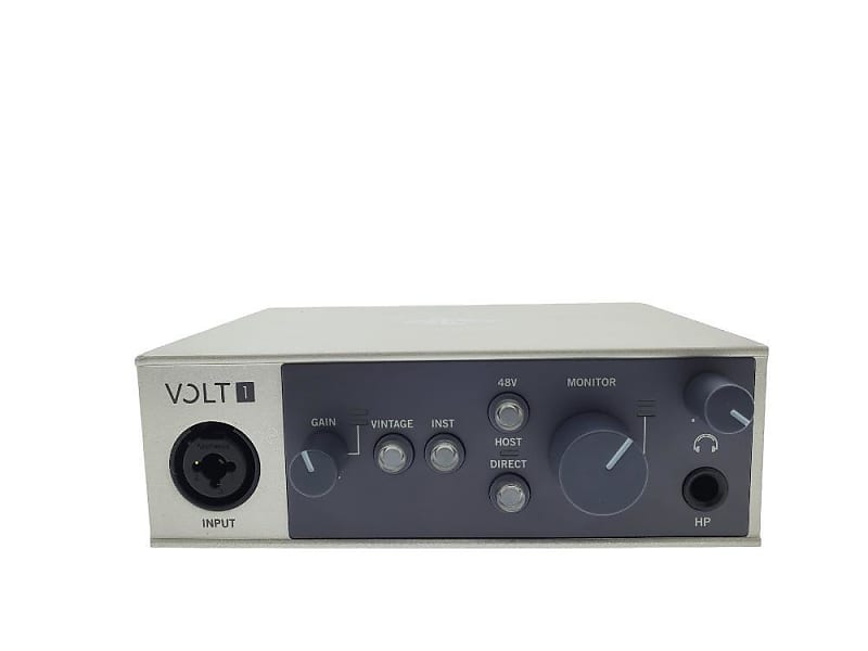 Universal Audio Volt 1 USB-C Audio Interface 2020s - Tan/Gray | Reverb