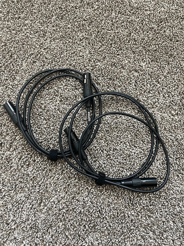 Mogami Silver Series XLR 6' Cables (2 Cables) | Reverb