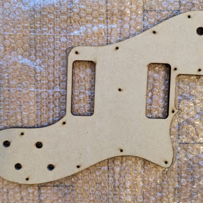 Warmoth Telecaster Deluxe P90 Pickguard Routing Template | Reverb