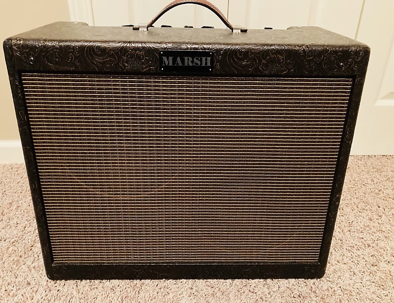 Handwired Marsh Tweed Super 2x10 - Western Tolex | Reverb