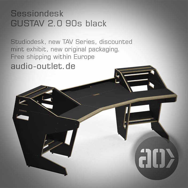 GUSTAV 2.0 90s black - new TAV series, studiodesk, b-stock/op | Reverb