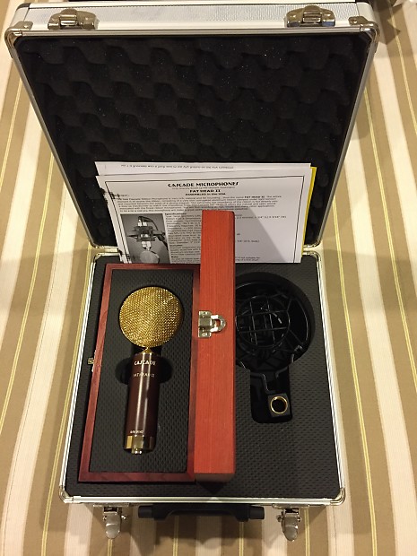 Cascade Fat Head II Ribbon Microphone w/ Lundahl Transformer | Reverb