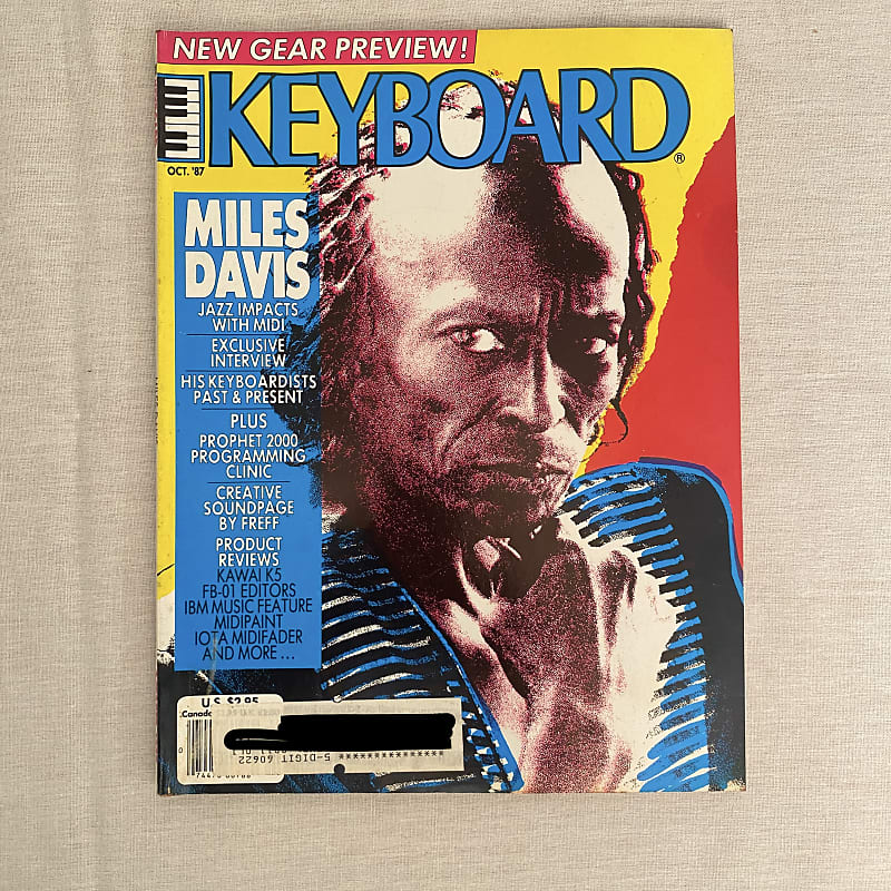 Keyboard Magazine 1987, Jan., Mar., May, June, July, Aug., | Reverb