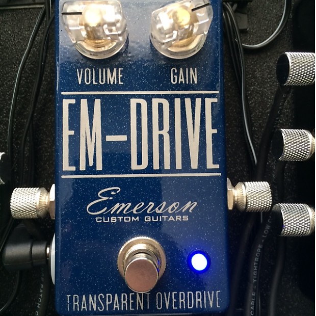 Emerson Custom Em Drive Blue Sparkle | Reverb