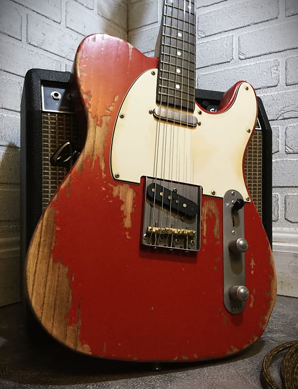 USA Relic Tele Style Electric Guitar with Seymour Duncan | Reverb