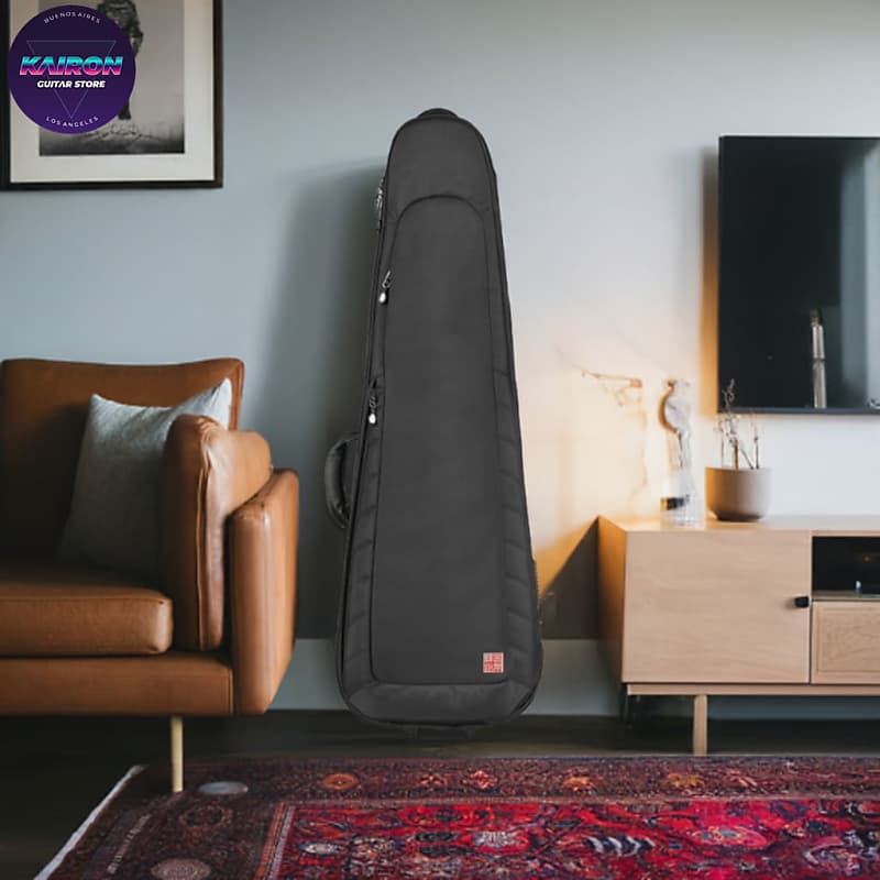 Music Area AA31 2EB BLK Dual Gig Bag For 2 Electric Bass | Reverb