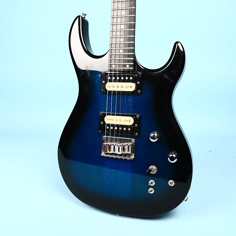 Carvin DC-135 BlueBurst Blue w/ Zebra Pickups | Reverb