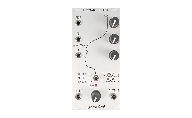 Rare Waves Grendel Formant Filter V2.2 (Silver) [USED] | Reverb UK