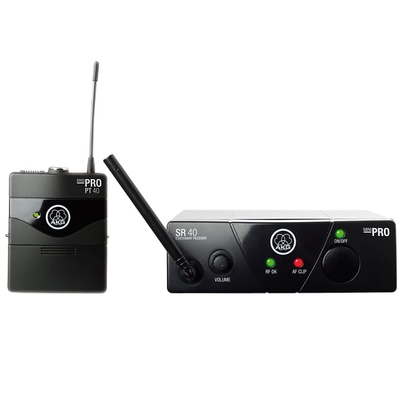 AKG WMS40 Mini Instrument Wireless Set For Guitar & Bass | Reverb