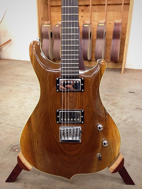 Walnut Andrew Enns Custom Guitar | Reverb
